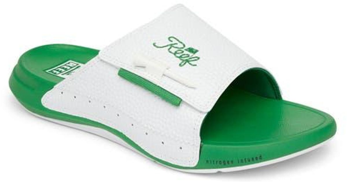 Reef Cruiser Mulligan Golf Slide in Green for Men | Lyst