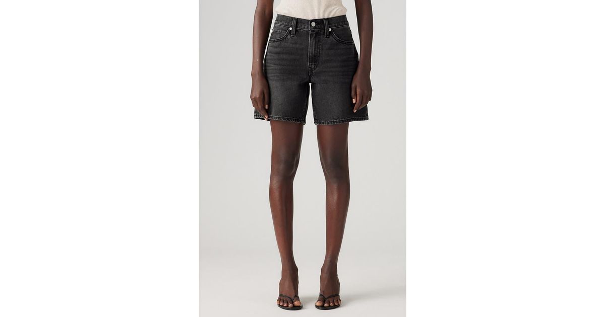 Levi's 94 Baggy Mid Thigh Denim Shorts in Blue | Lyst