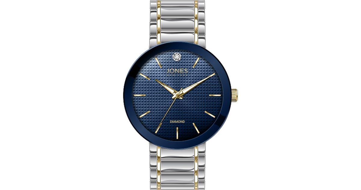 Jones New York Diamond Accent Three-Hand Quartz Bracelet Watch, 42Mm in ...