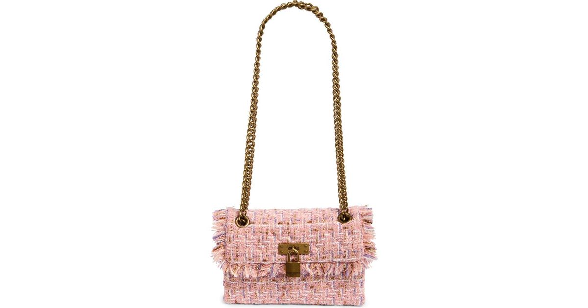 Kurt Geiger Brixton Mini Lock Crossbody Bag in Pink | Lyst
