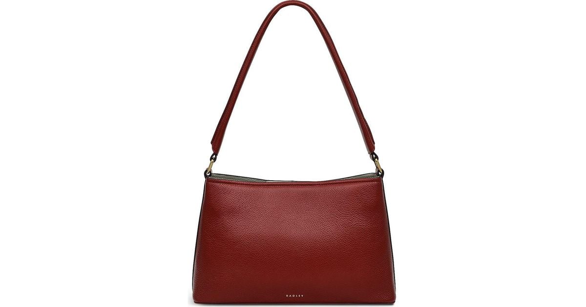 Radley Floral Street Medium Shoulder Bag in Red | Lyst