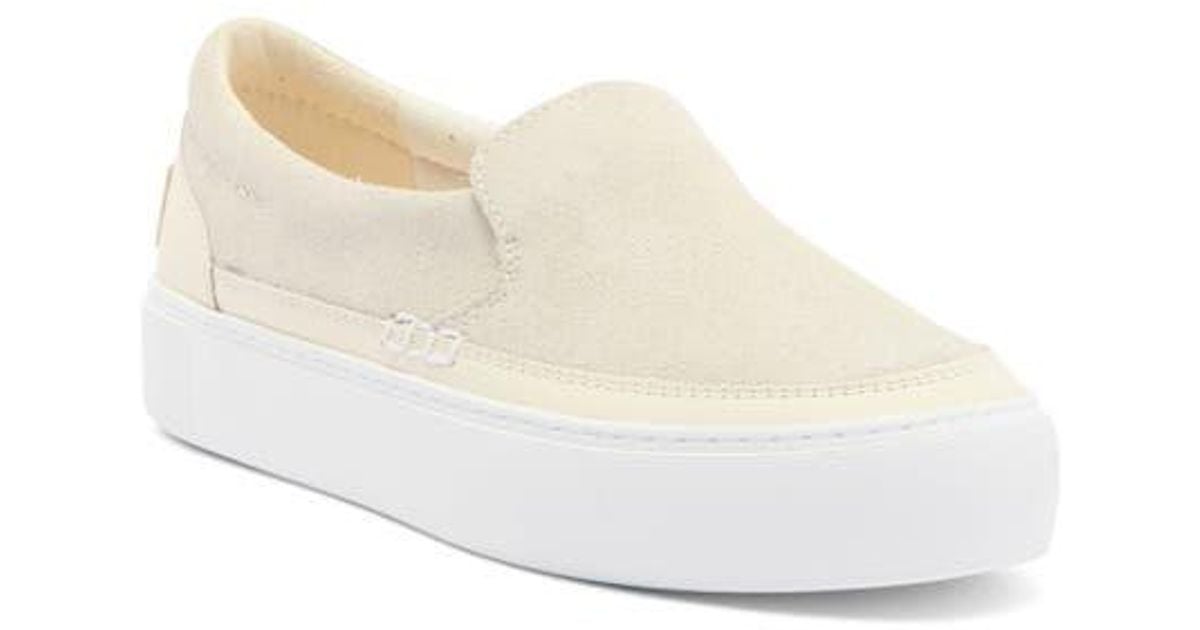 UGG Zilo Slip-On Sneaker in White | Lyst