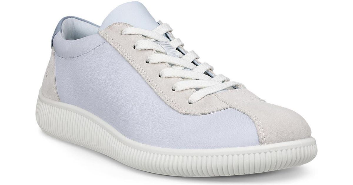 Ecco Soft Zero Sneaker in White | Lyst