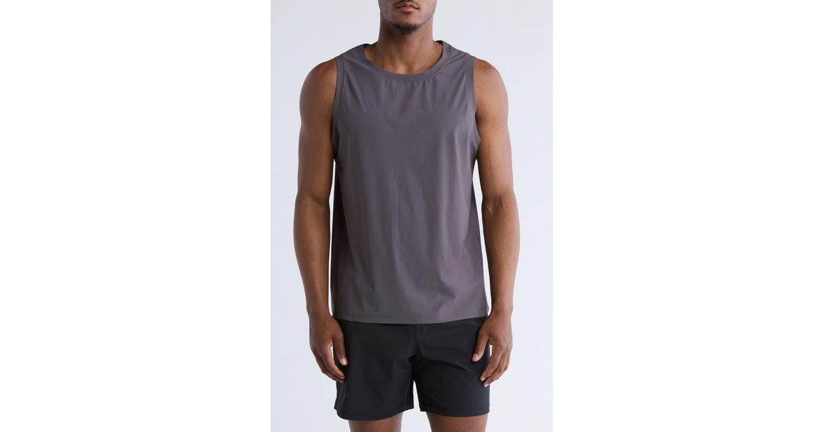90 Degrees 4-Way Flex Speed Muscle Tank in Purple for Men | Lyst