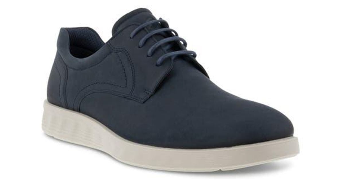 Ecco S. Lite Hybrid Plain Toe Derby in Blue for Men | Lyst
