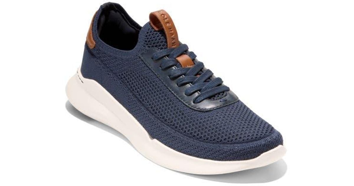 Cole Haan Grand Crosscourt Daily Stitchlite Sneaker in Blue for Men | Lyst