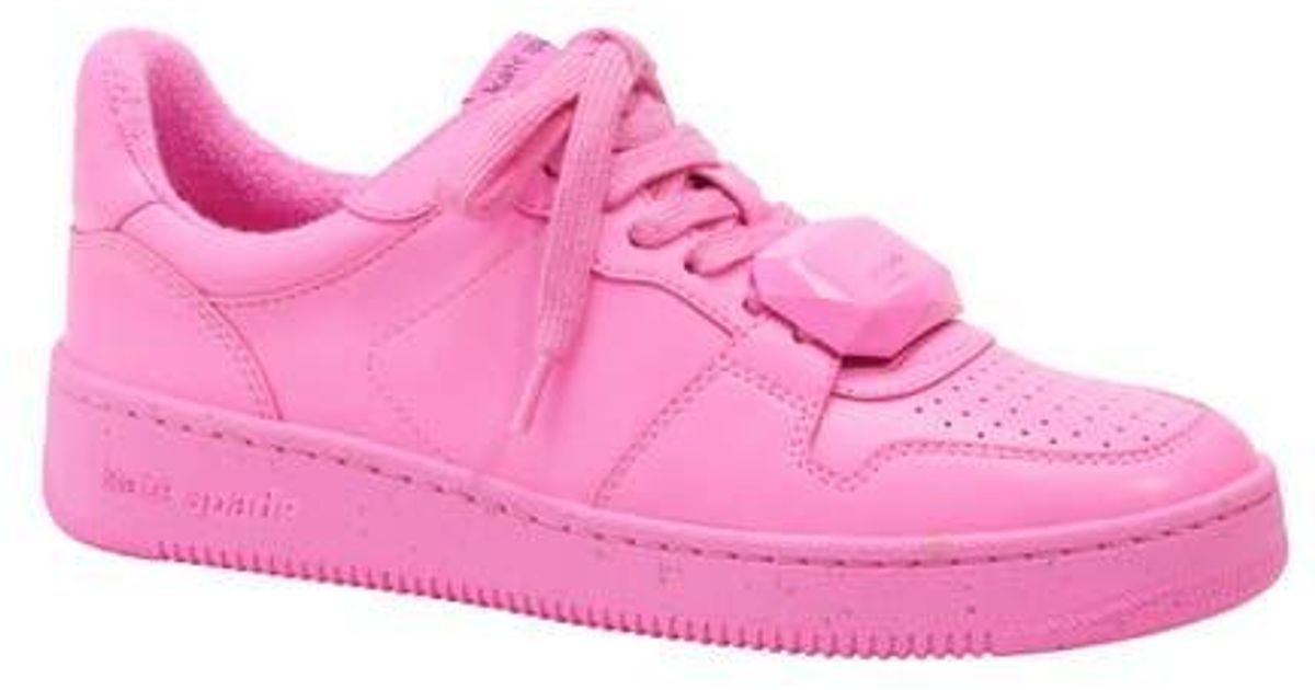 Kate Spade Bolt Sneaker in Pink | Lyst