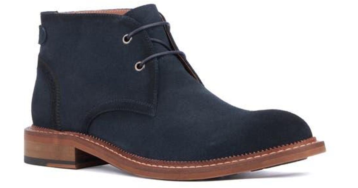 Vintage Foundry Milton Chukka Boot in Blue for Men | Lyst