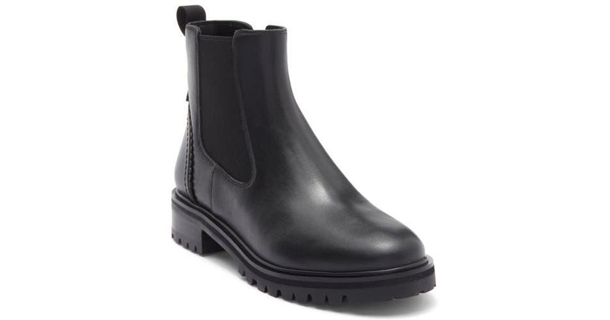 Kate Spade Estelle Lug Sole Boot in Black | Lyst