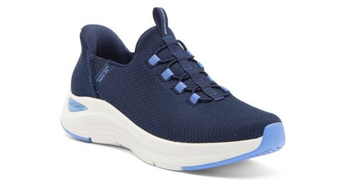 Skechers Swift-Fit Arch Comfort Sneaker in Blue | Lyst