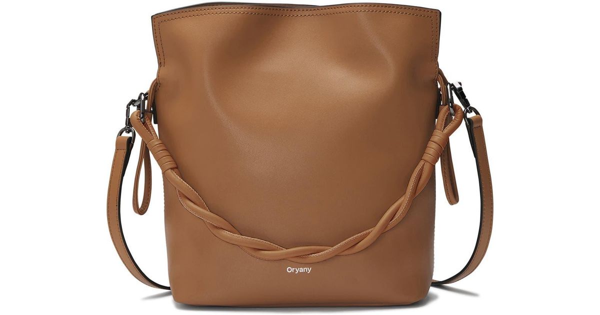 orYANY Madeleine Bucket Bag in Brown | Lyst