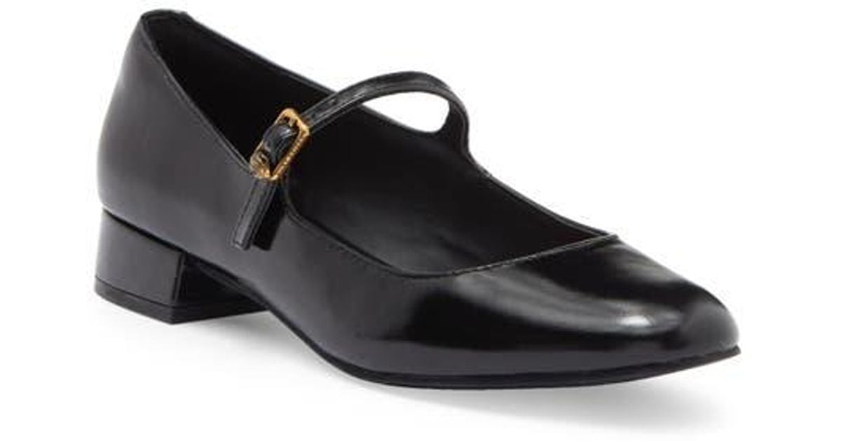 Kurt Geiger Regent Low Mary Jane in Black | Lyst