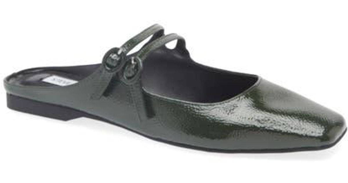 Steve Madden Remee Mary Jane Mule in Black | Lyst