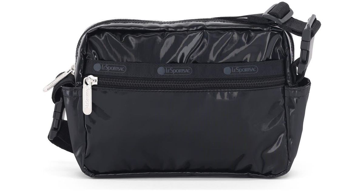LeSportsac Candace Convertible Nylon Crossbody Strap in Black | Lyst