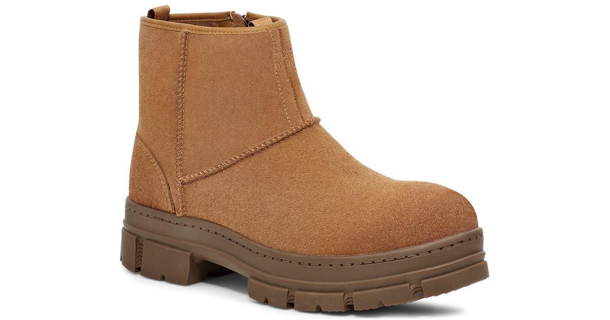 UGG Skyview Classic Waterproof Zip Boot in Brown for Men | Lyst