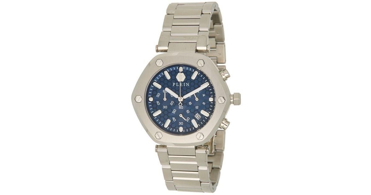 Philipp Plein The Hexagon Chronograph Bracelet Watch, 42Mm in Gray for ...