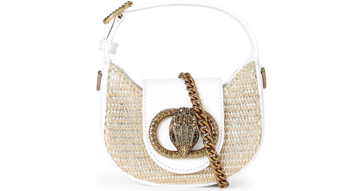 Kurt Geiger Micro Chelsea Hobo Bag in Metallic | Lyst