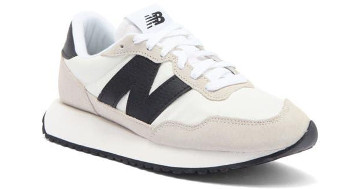 New Balance 237 Sneaker in White | Lyst