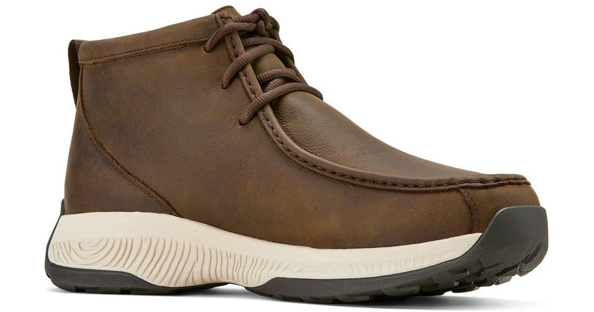 Ariat Spitfire All Terrain Waterproof Chukka Boot in Brown for Men | Lyst