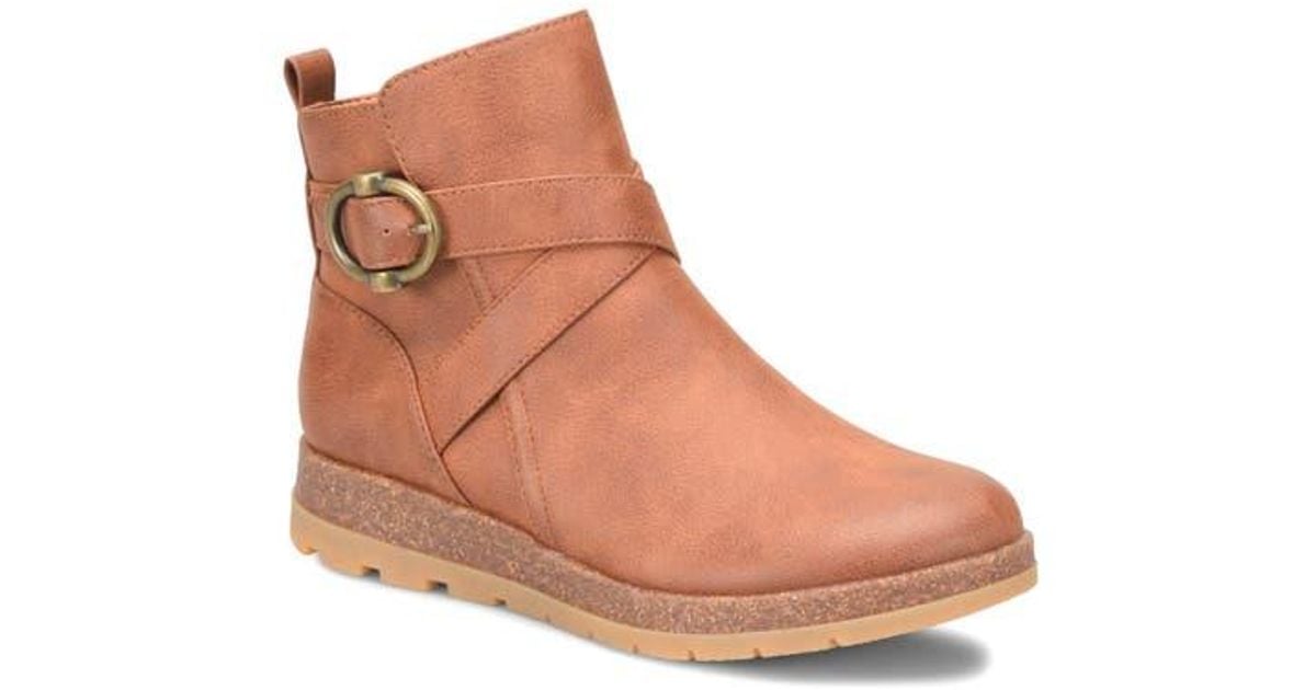 EuroSoft Laelia Buckle Boot in Brown | Lyst