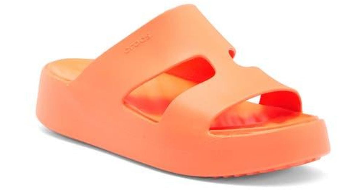 Crocs™ Getaway Platform Slide Sandal | Lyst