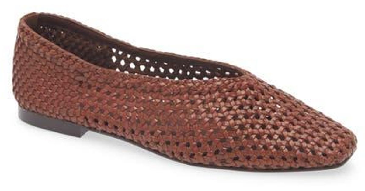 Madewell The Mylie Ballet Flat in Brown | Lyst