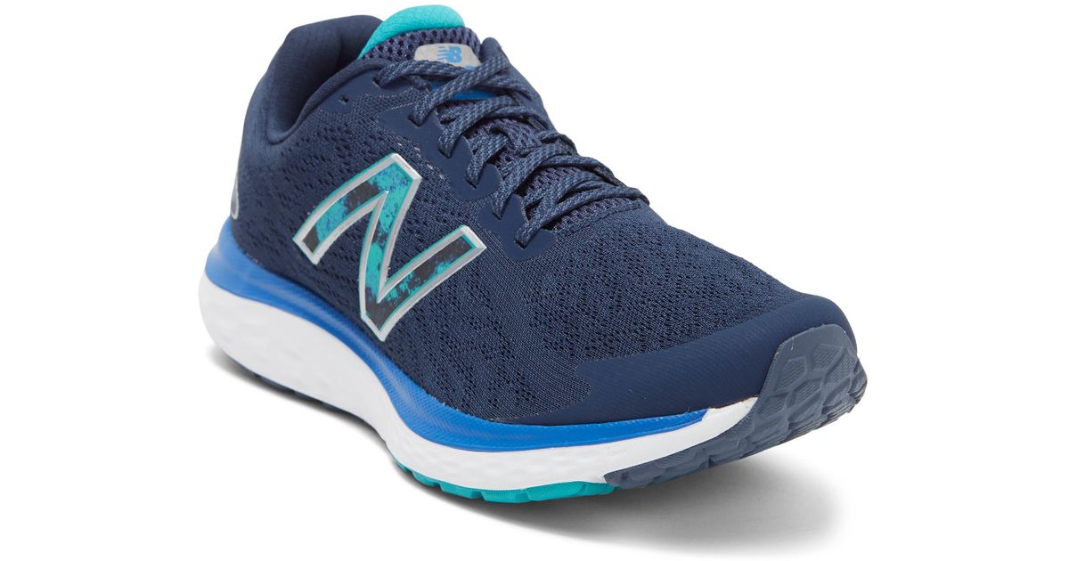 New Balance Fresh Foam 680v7 Running Sneaker in Blue for Men | Lyst