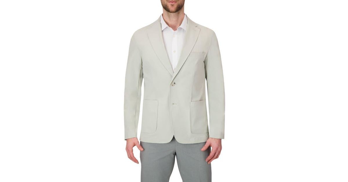 C-LAB NYC Packable Woven Tech Jacket in Gray for Men | Lyst