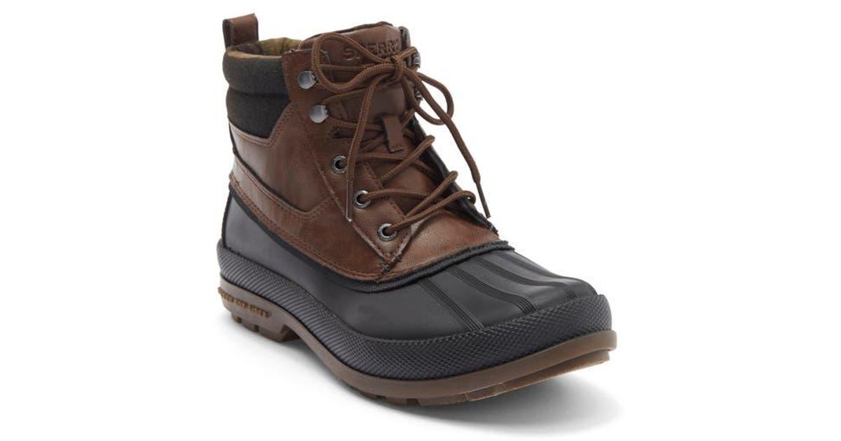 Sperry Top-Sider Gloucester Waterproof Duck Boot in Brown for Men | Lyst