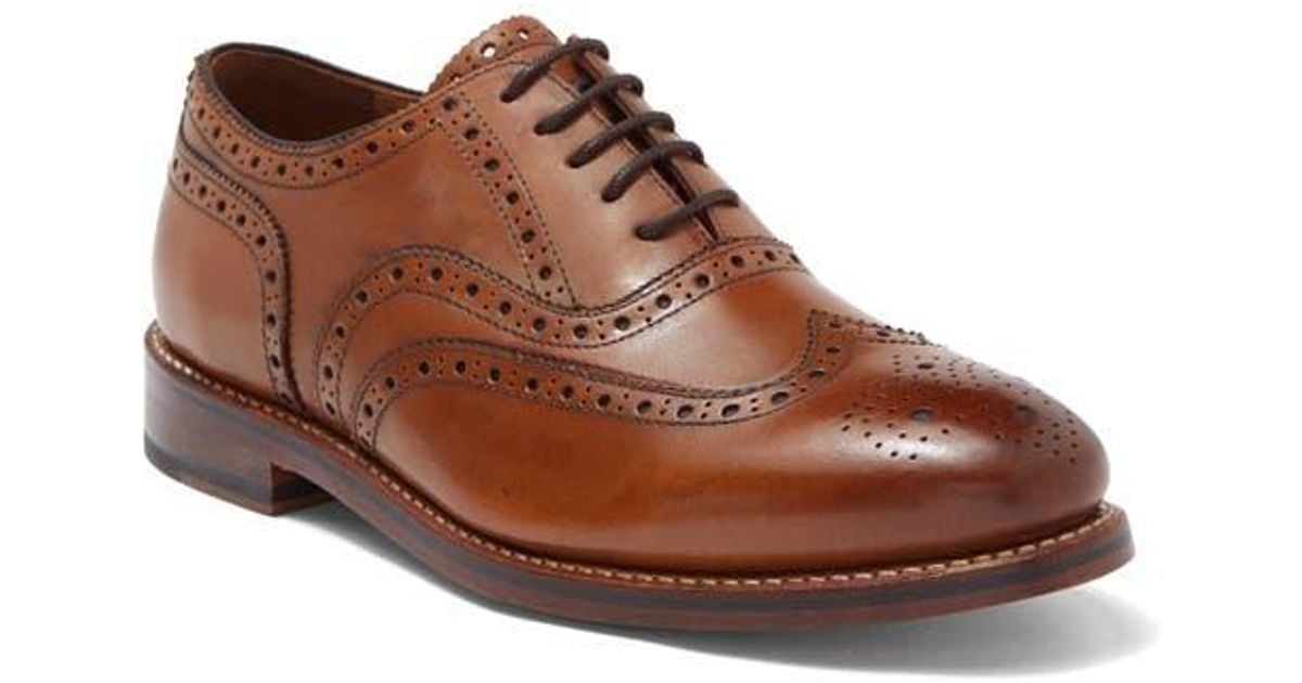Allen Edmonds Wingtip Oxford Dress Shoes in Brown for Men | Lyst