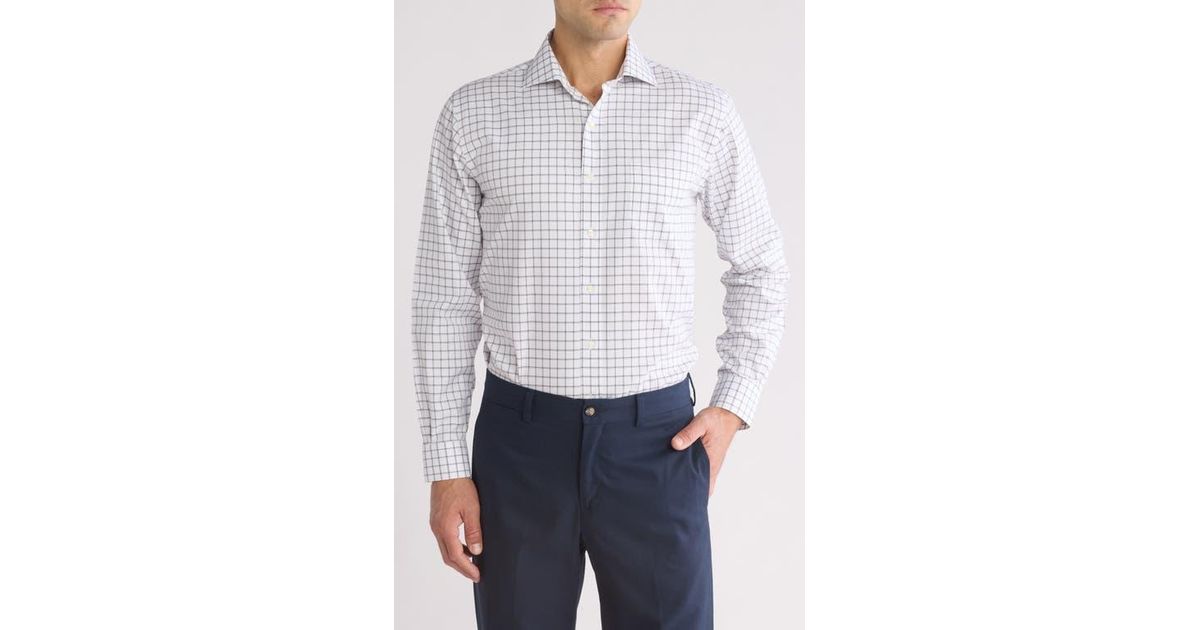 Brooks Brothers Regular Fit Grid Non-Iron Stretch Cotton Button-Down ... Brooks Brothers Regular Fit Grid Non-Iron Stretch Cotton Button-Down ...