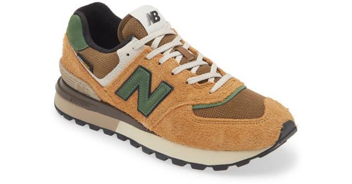 New Balance Gender Inclusive 574 Legacy Sneaker in Brown | Lyst