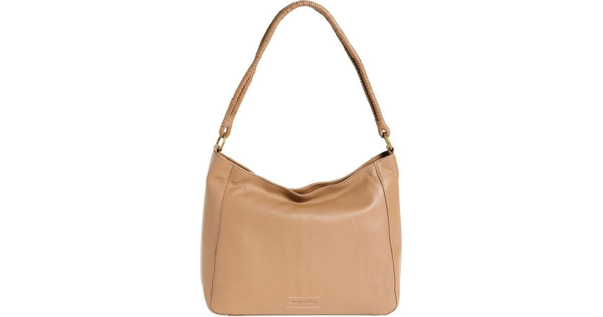 Lucky Brand Tyra Leather Shoulder Bag in Brown | Lyst