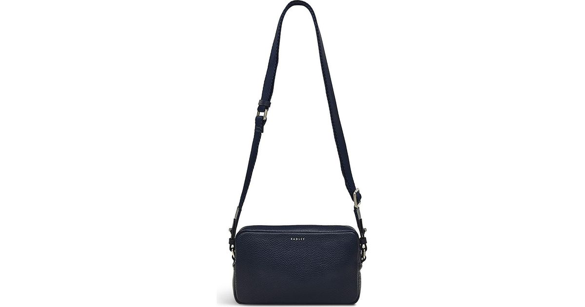 Radley Tavistock Mini Zip Around Crossbody Bag in Black | Lyst