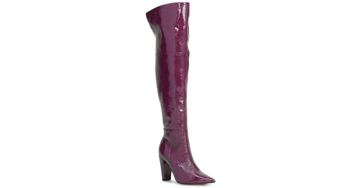 Vince Camuto Minnada Over The Knee Boot in Purple | Lyst