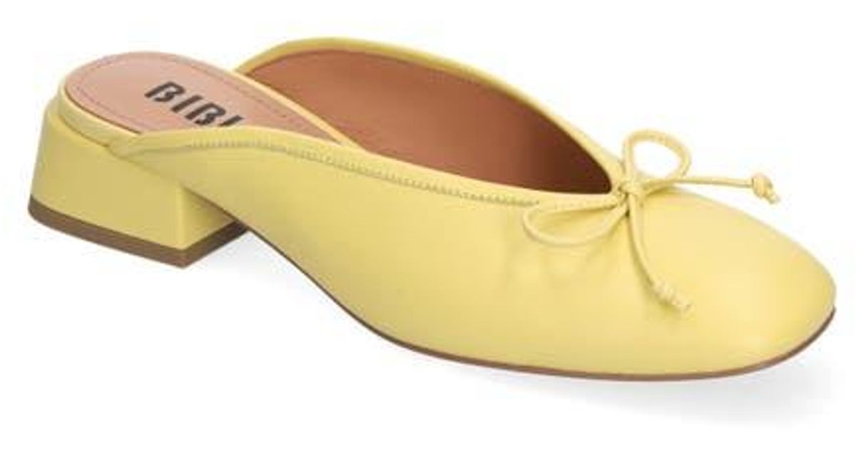 Bibi Lou Suzy Bow Mule in Metallic | Lyst