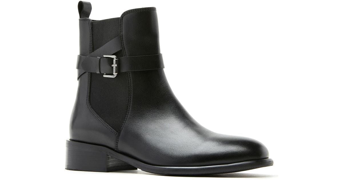 La Canadienne Aiden City Dry Buckle Waterproof Boot in Black | Lyst