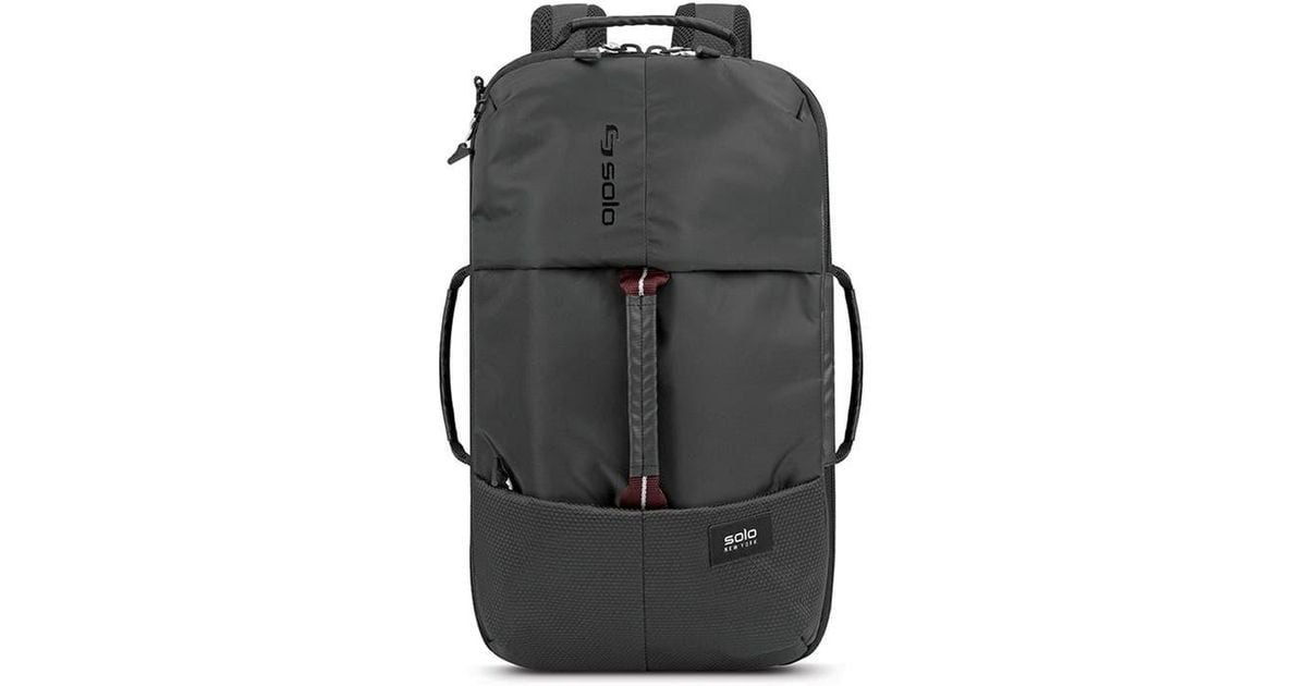 Solo New York All-Star Hybrid Backpack & Duffel Bag in Black | Lyst