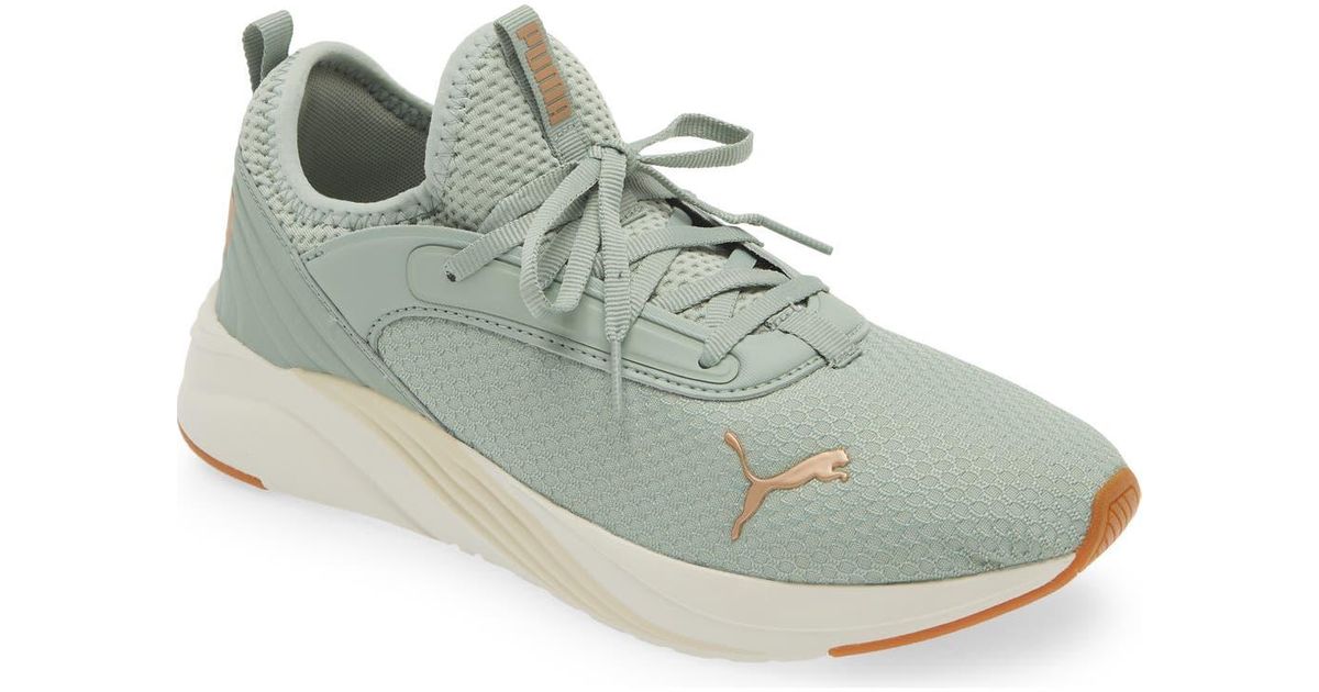 PUMA Softride Ruby Luxe Sneaker in Green | Lyst