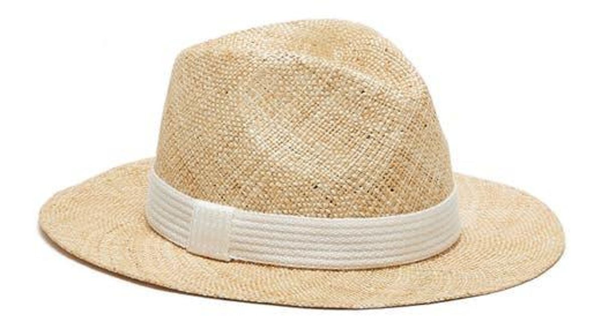 Eugenia Kim Lillian Straw Fedora in Natural | Lyst