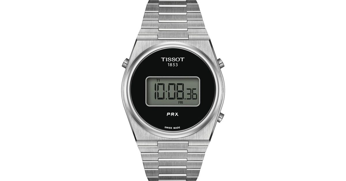 Tissot Prx Digital Bracelet Watch, 40Mm in Metallic for Men | Lyst