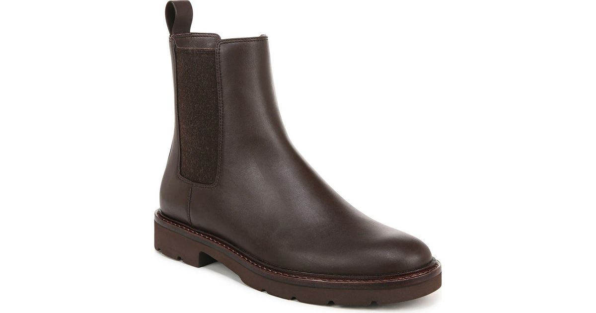 Vince Ryker Chelsea Boot in Brown | Lyst