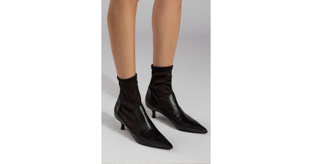 ATANA Anna Boot 45 Black Leather | Lyst