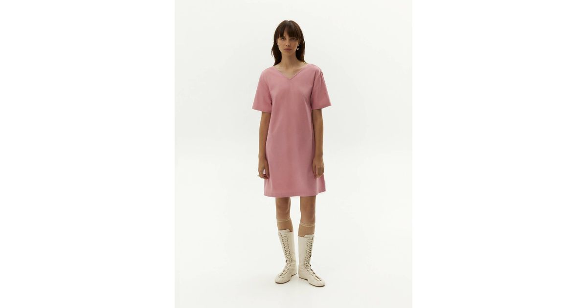 FORMA Day Dress Short Lenght — Dusty Pink Color | Lyst
