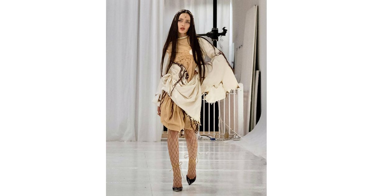 LAKRAS Burning Dress | Lyst