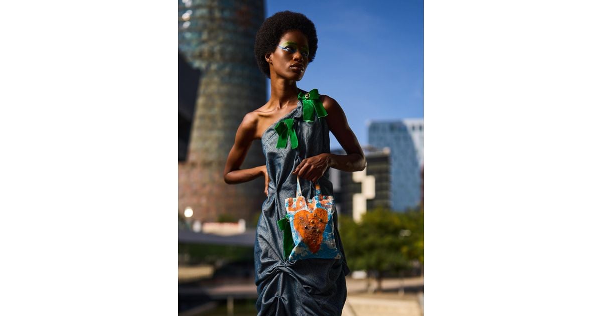 Miro Misljen Petit Love Bag in Blue | Lyst