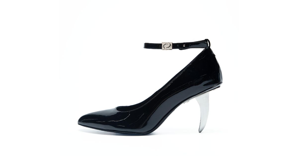 RIVERPEACE.CO Rlogo Blade Heels - Black | Lyst
