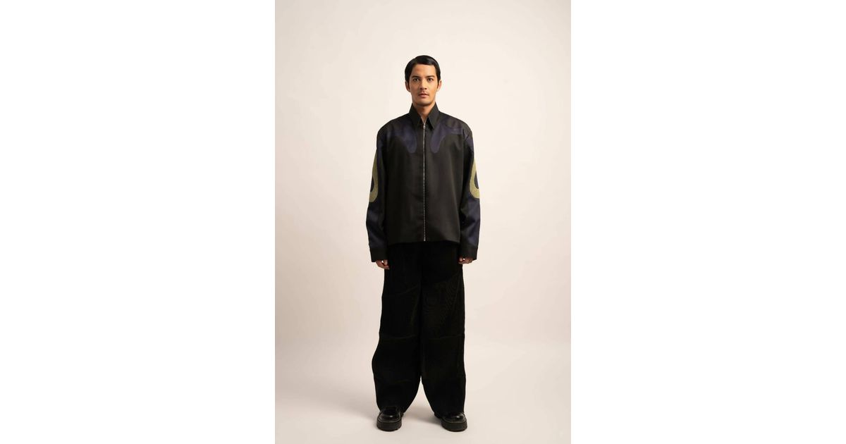 SIDDHANT AGRAWAL LABEL Flux Spectrum Jacket in Black | Lyst