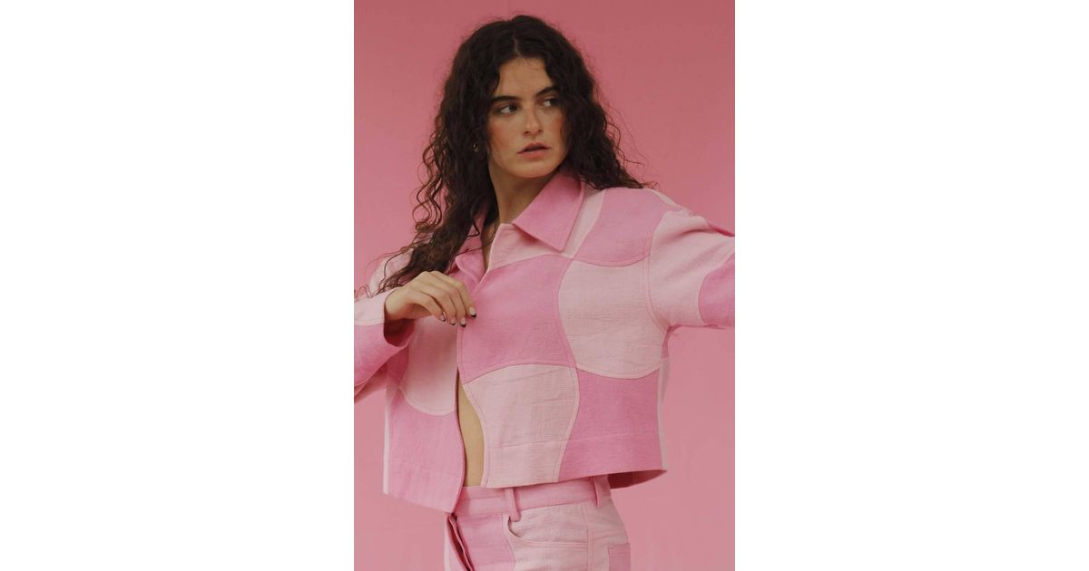 Hera Studio Sparks Jacket in Pink | Lyst