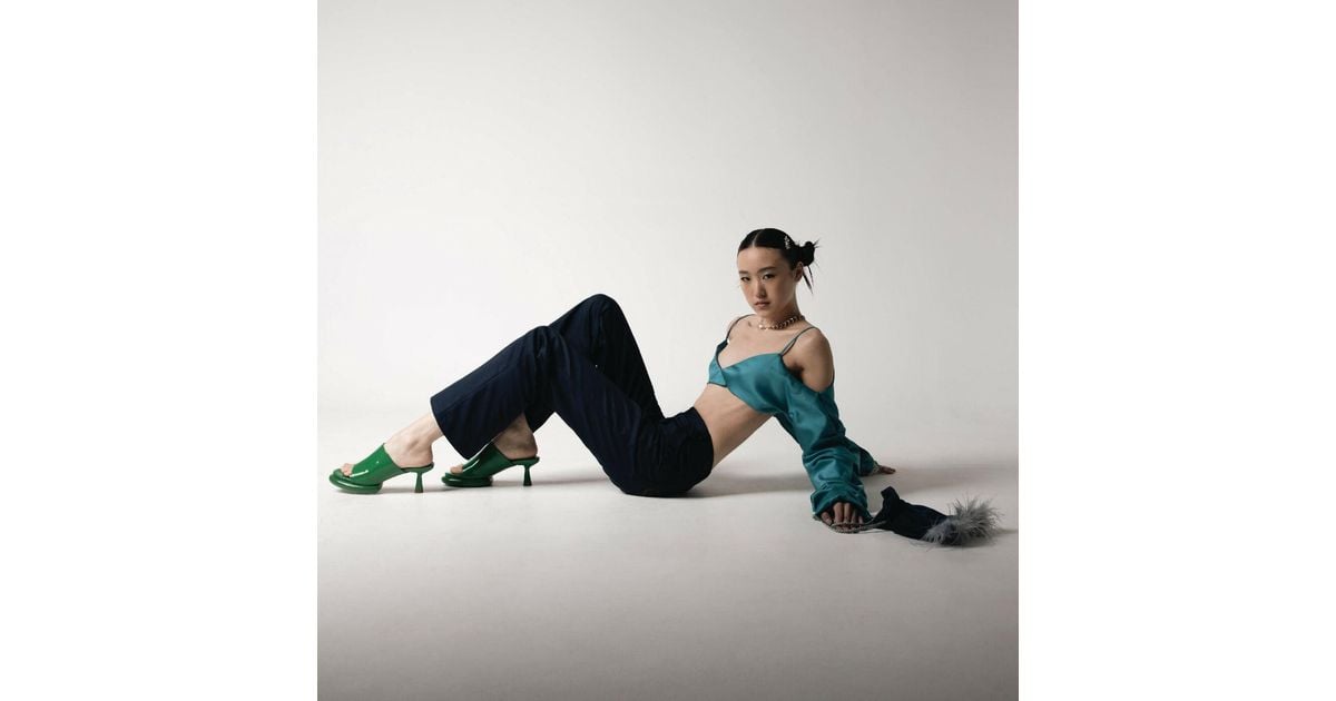 GUILLAUME ALEXANDRE Rina Pants in Blue | Lyst